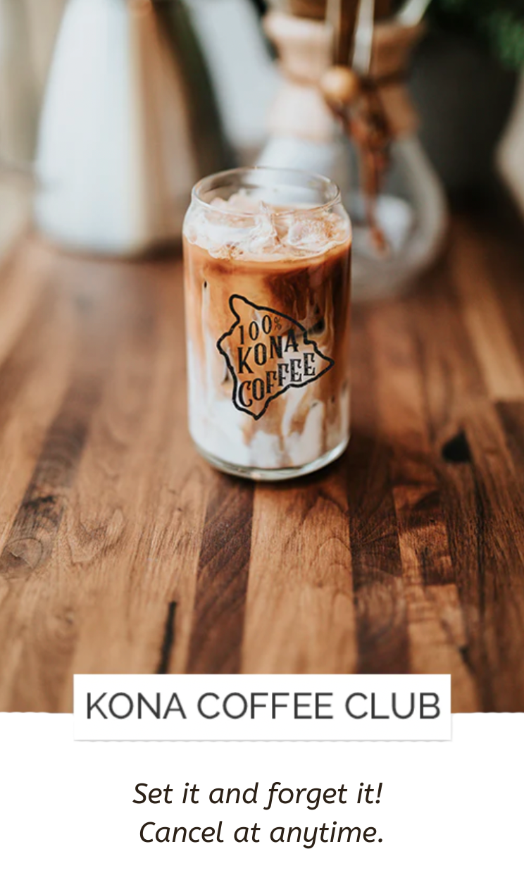 100% Kona Coffee from Kona Mountain Coffee
