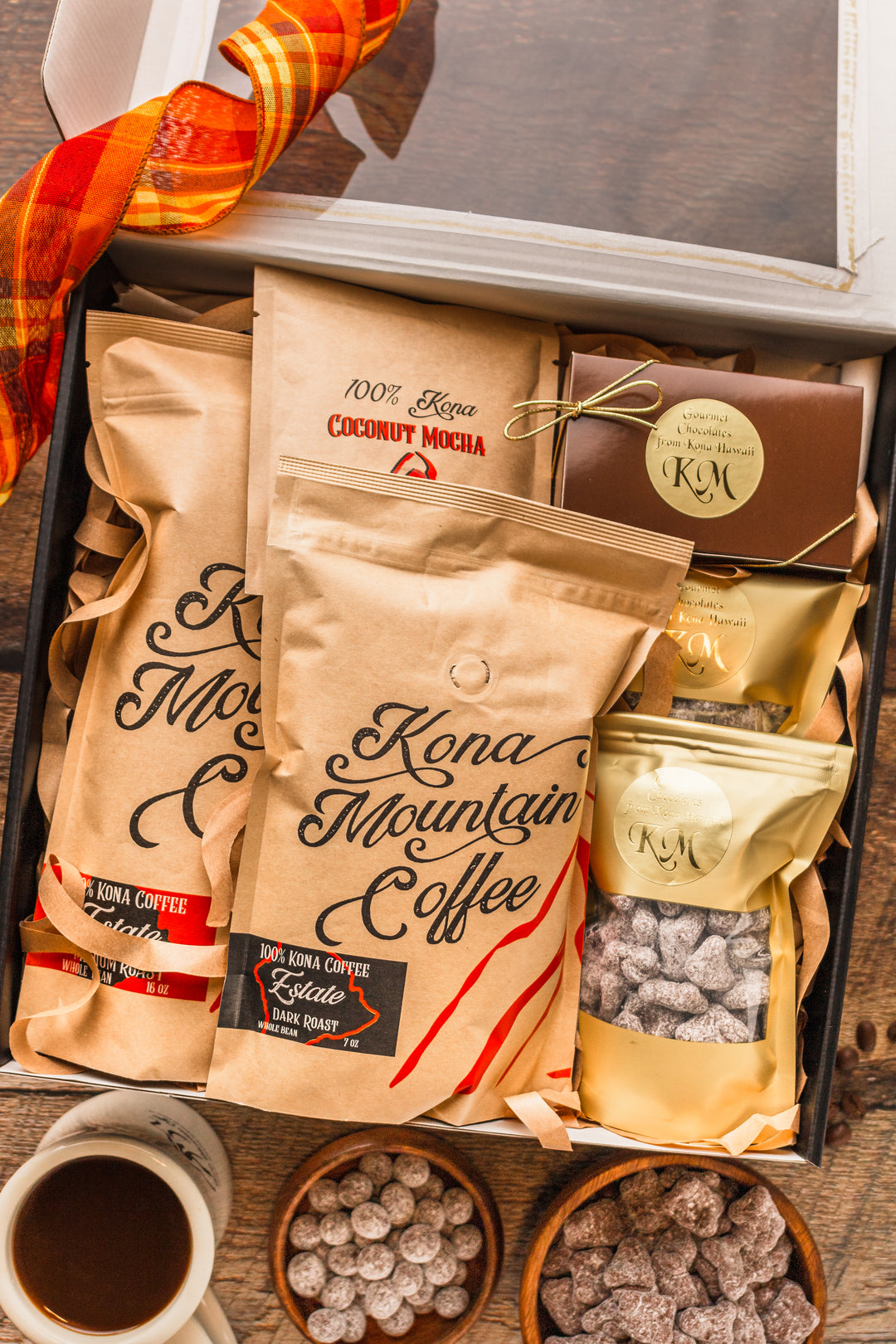 Hawaiian Kona Coffee Gift Box – Kona Mountain Coffee